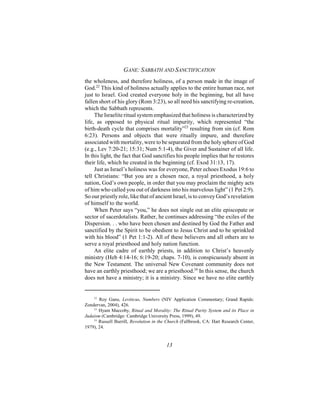 Sabbath and sanctification. | PDF