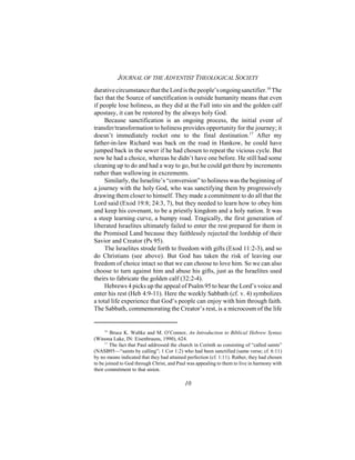 Sabbath And Sanctification Pdf