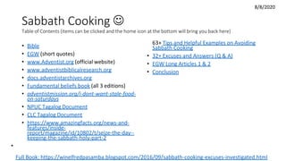 Sabbath Cooking seventh-day sabbath.docx