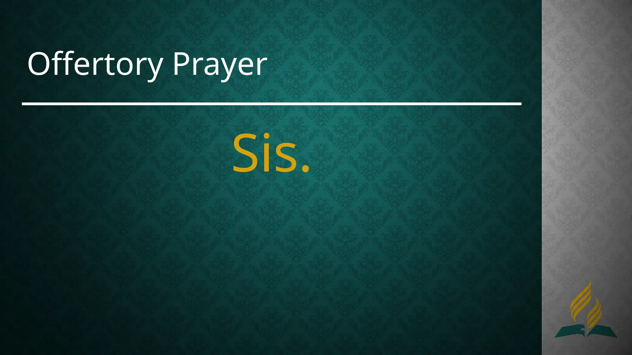 Template for Sabbath Divine hour of Worship Program | PPTX