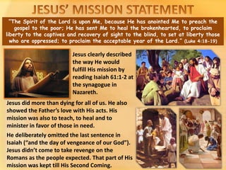 Jesus on Community Outreach | PPTX