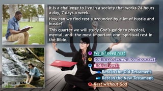 Sabbath school lesson 1, 3rd quarter 2021 | PPTX