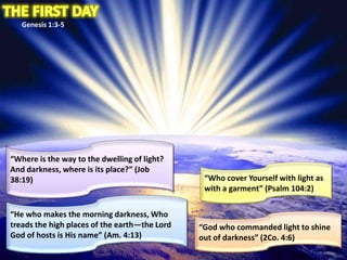 Sabbath school lesson 4, creation, a biblical theme | PPTX