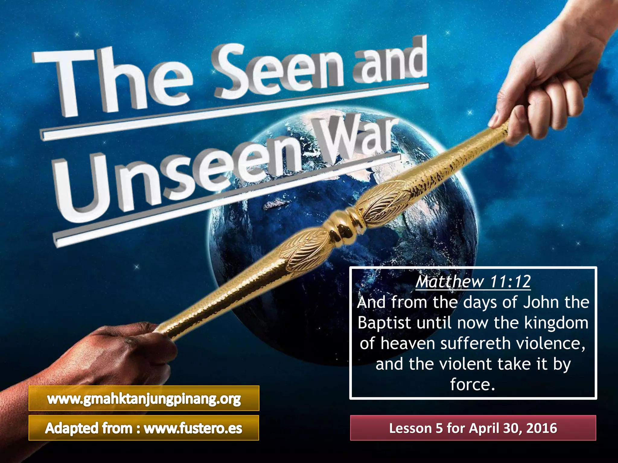 Sabbath school lesson 5, 2nd quarter of 2016 | PPTX