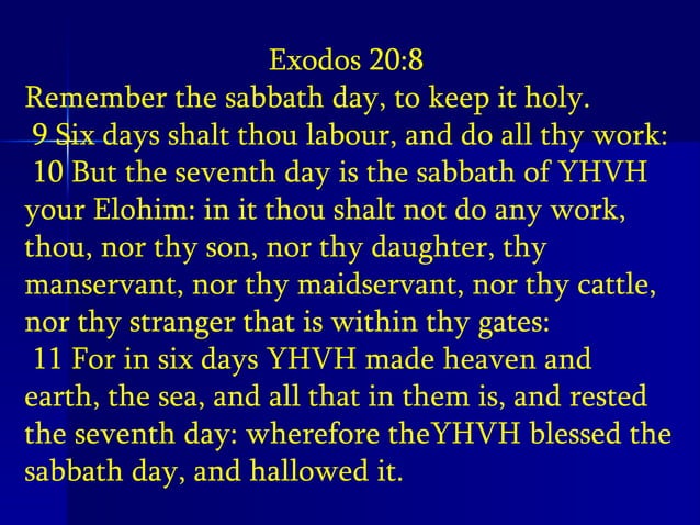 Sabbath the eternal sign of the covenant | PPT | Judaism | Religion ...