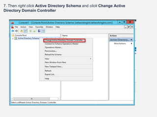 fsmo in active directory | PPTX | Operating Systems | Computer Software and Applications