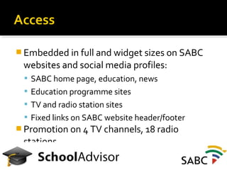 SABC School Advisor | PPT