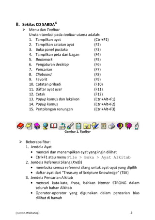 SABDA Workshop | PDF
