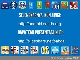 SABDA Android | PPT