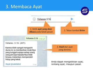 SABDA Bot | PPT