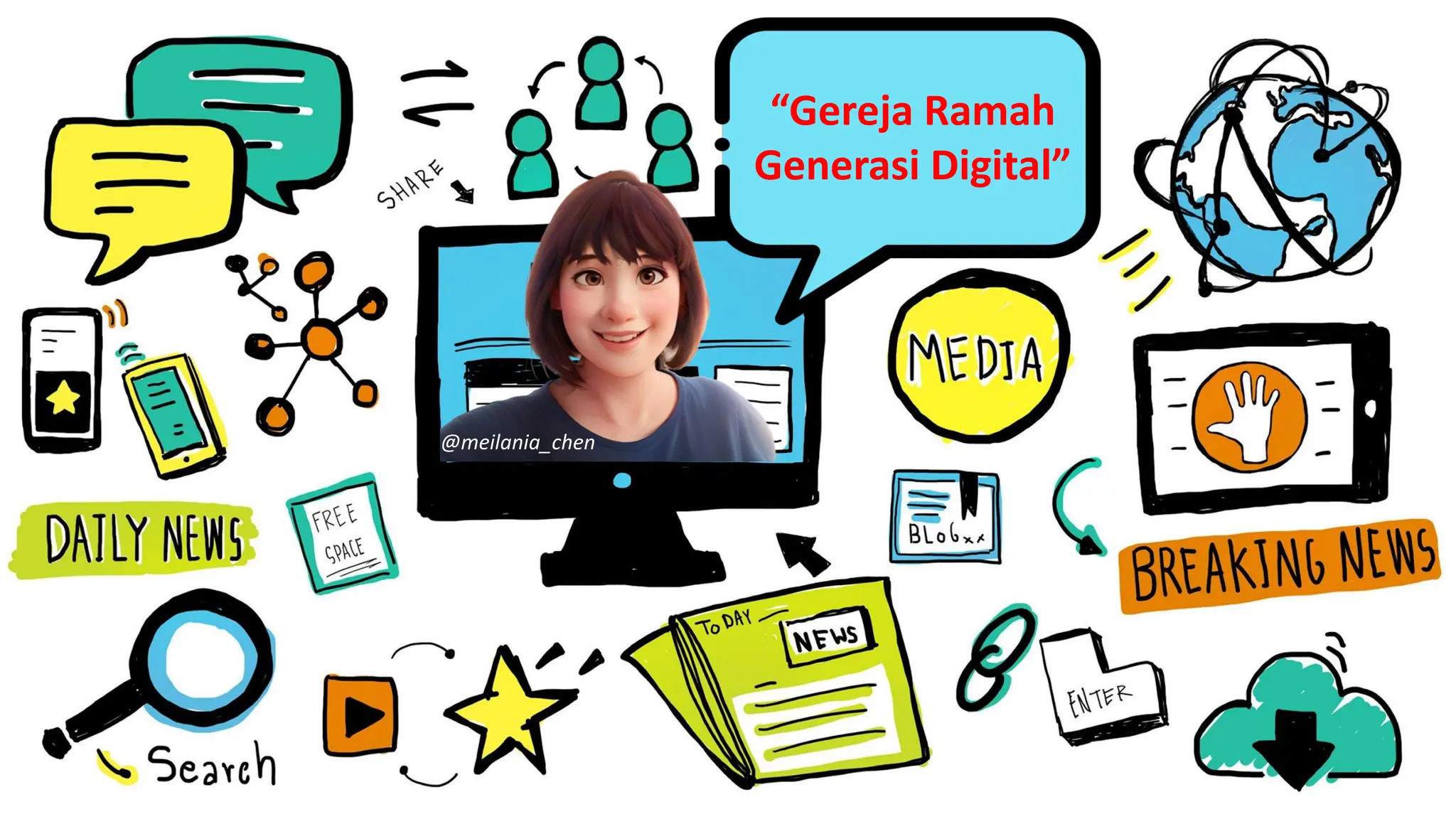 SABDA Ministry Learning Center - Gereja Ramah Generasi Digital | PPT