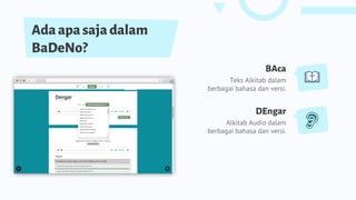 BaDeNo: Revolusi Cara Baca Alkitab | PPT