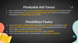 SABDA MLC - Kehidupan Rasul Paulus | PDF