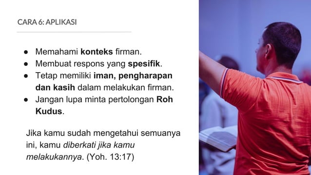 Lapar Rohani: Cara2 Makan Alkitab | PDF