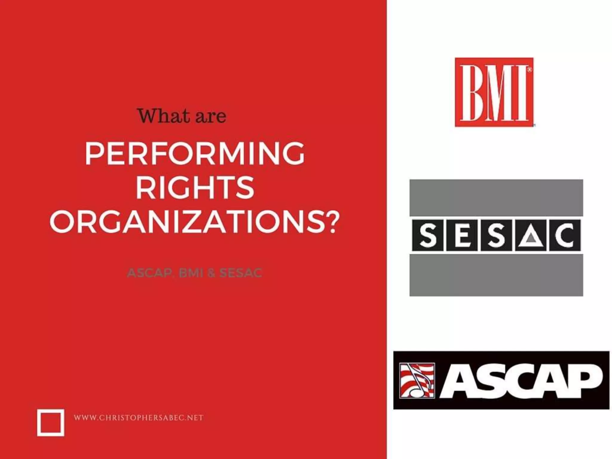 What are Performing Rights Organizations? | PPT