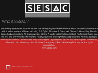 What are Performing Rights Organizations? | PPT