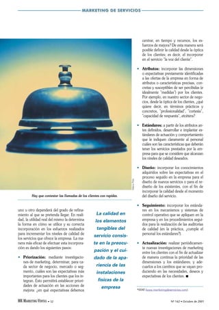 Sabe Lo Que Espera El Cliente | PDF