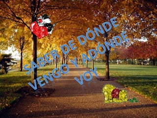 Saber de dónde vengo y adónde voy | PPTX