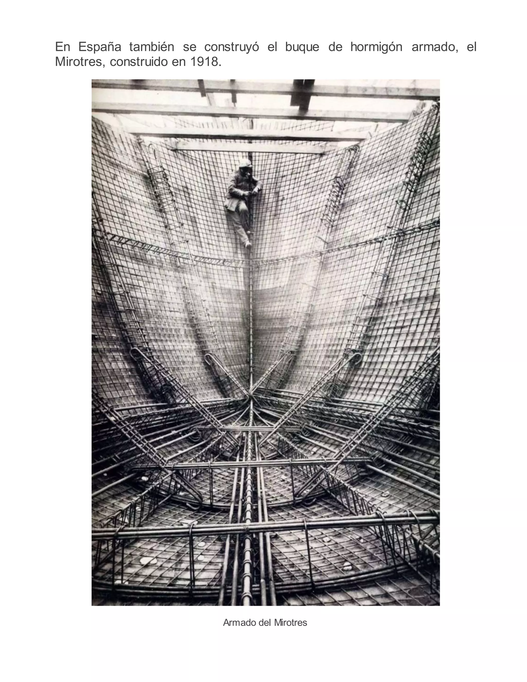 ¿Sabes cuál fue el primer invento en hormigón armado | PDF