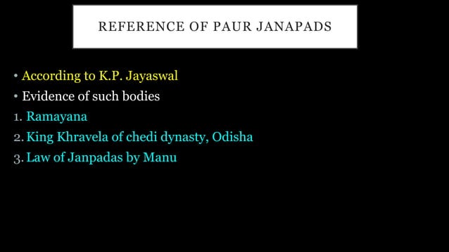 Sabha, Samiti, Vidath and Paur Janapada | PDF
