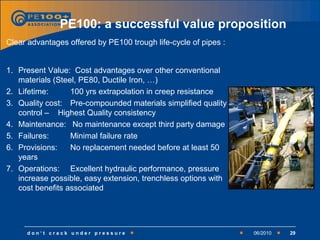 Sabic pe100 and_pe100plus_materials_and_pipesho | PPT