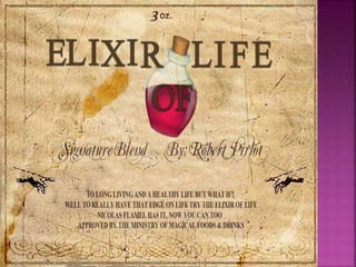 Water The Elixer of Life | PPTX