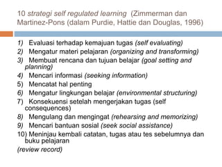 Konsep Belajar Mandiri (Self Regulated Learning.pptx