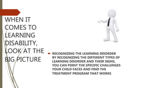 Learning disability and disorder | PPT