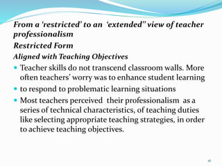 Sabina Allybokus - Teacher Professionalism in a group of Mauritian ...