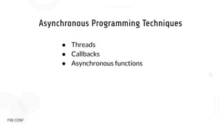 Speedup Your Code Through Asynchronous Programing | PDF