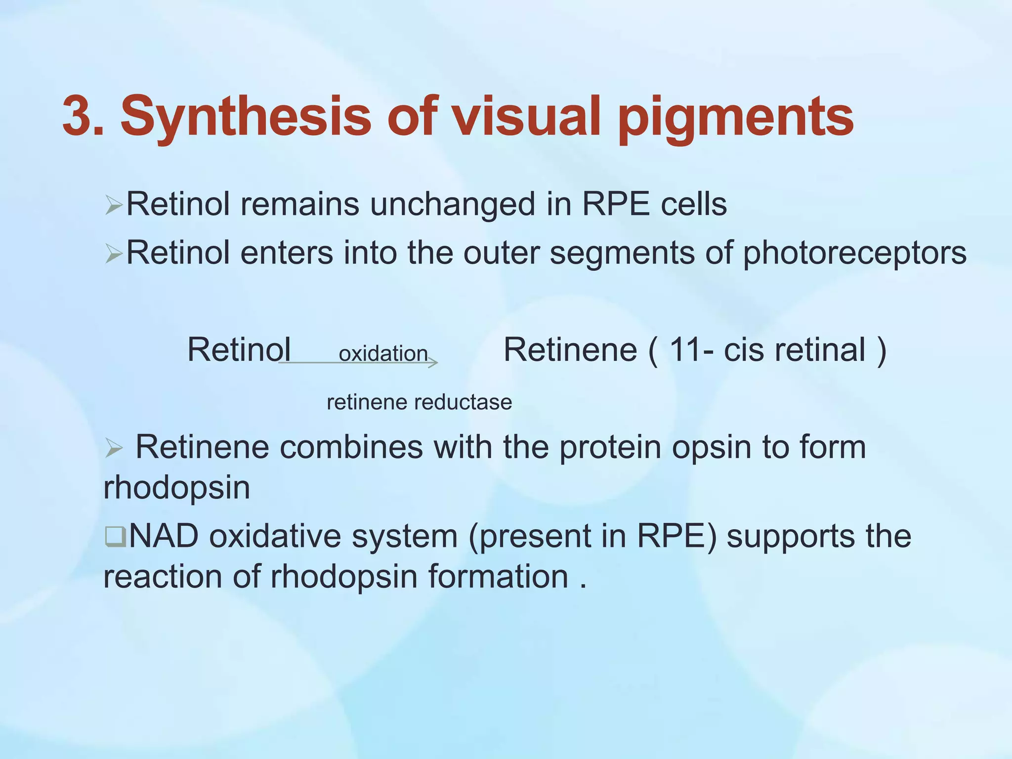 vision biochemistry, role of vitamin A and xerophthalmia | PPTX