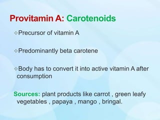 vision biochemistry, role of vitamin A and xerophthalmia | PPTX