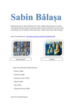 Sabin Balasa | PDF