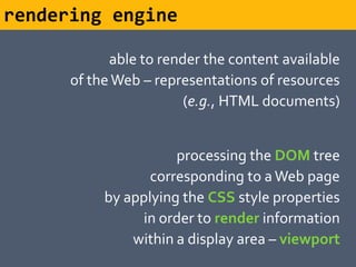 Architecture of the Web browser | PPT