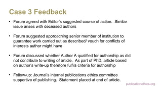 Towards better research authorship | PPT