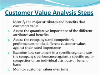 Creating customer value, satisfaction and loyalty | PPT