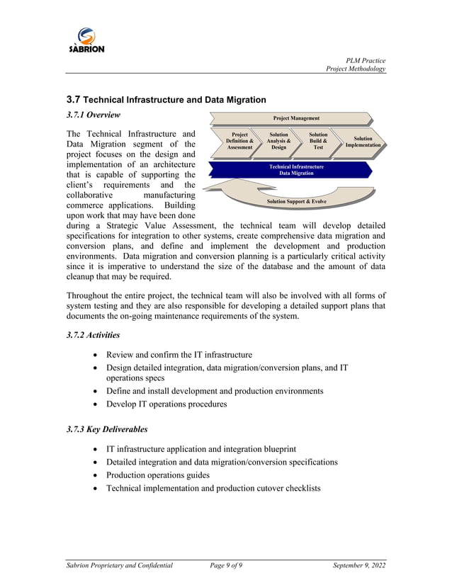 Sabiron PLM Project Methodology.pdf