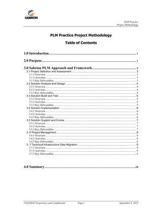 Sabiron PLM Project Methodology.pdf