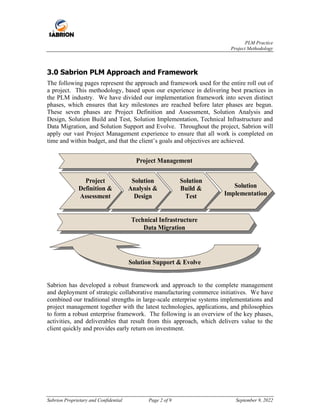 Sabiron PLM Project Methodology.pdf