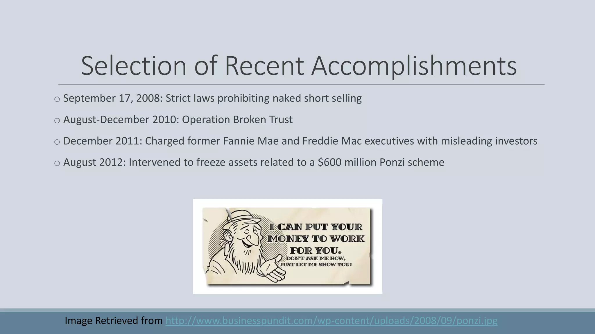 History and Role of the Securities and Exchange Commission | PPTX