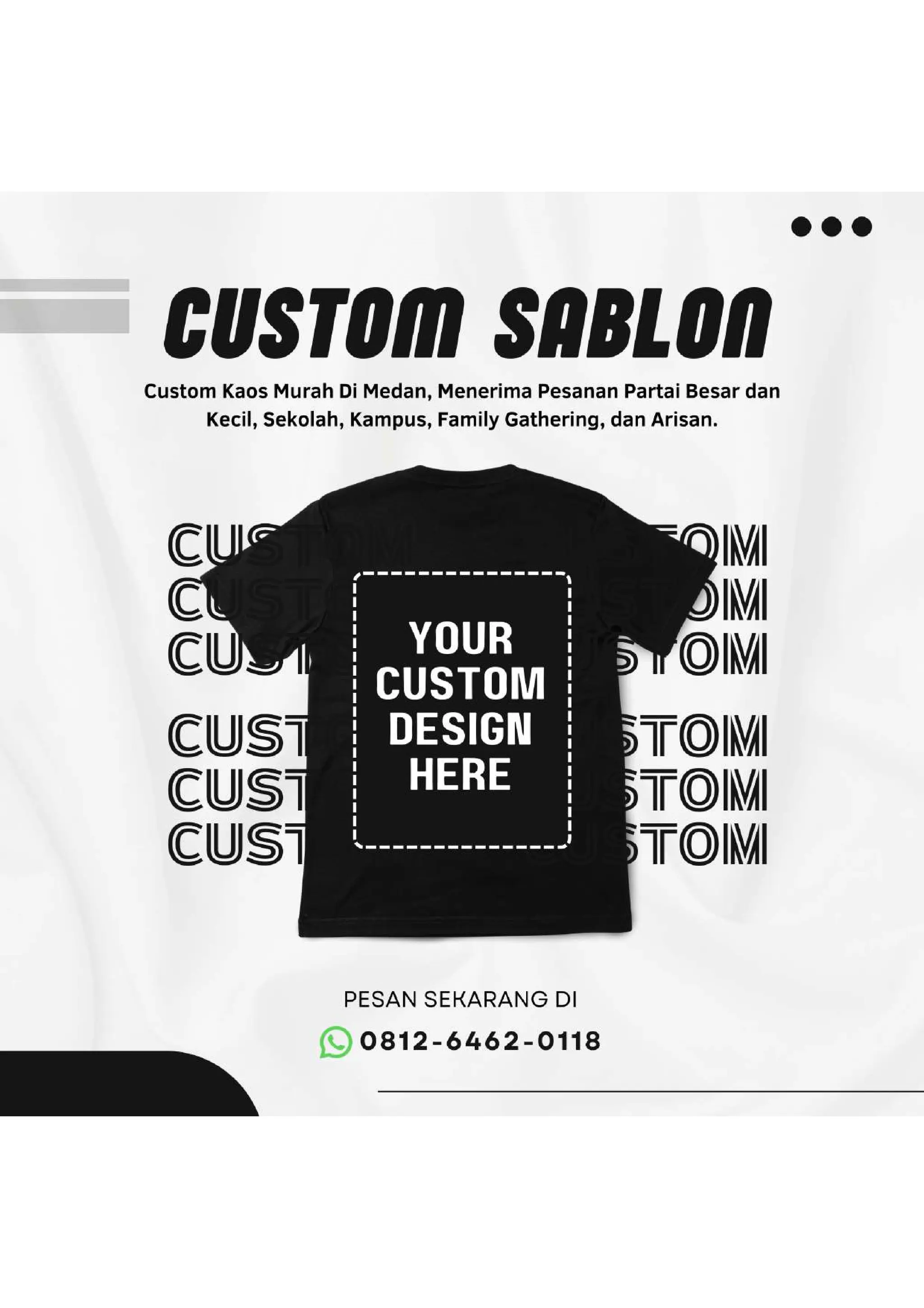 Lengkap,WA:0812-6462-0118, Baju Kaos Lengan Panjang Wanita/Cowok Di ...