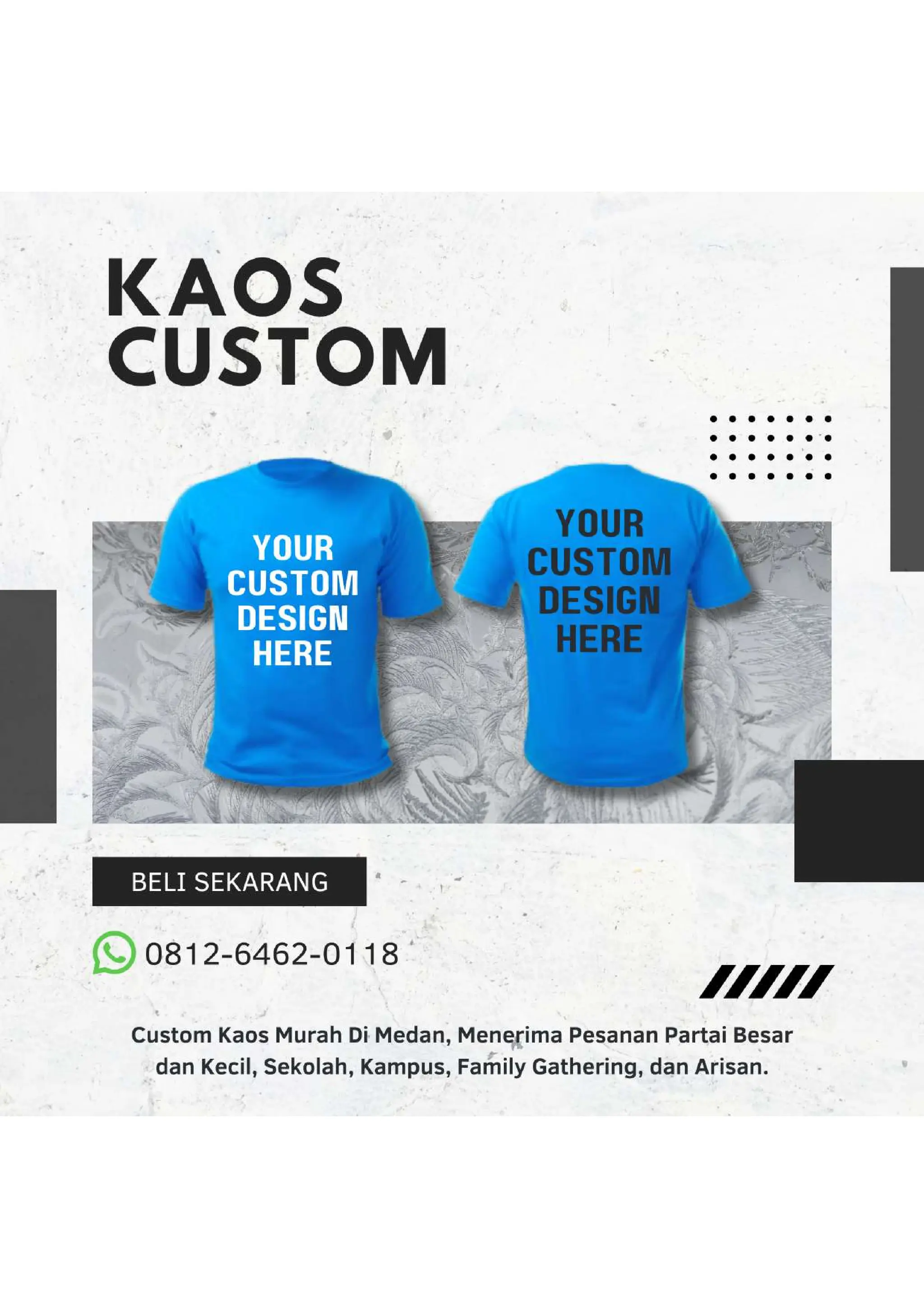 Terbaik,WA:0812-6462-0118, Baju Kaos Lengan Panjang Terbaik Di Medan ...
