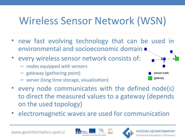 Hejlova - Parametres of WSN for temperature monitoring | PPT