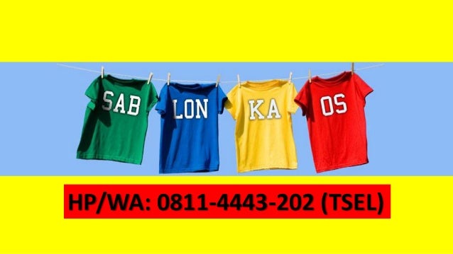 PROMO! 08114443202 (TSEL) Sablon A2 Satuan Makassar