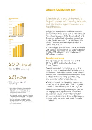 Sab miller sustainable_ development_report | PDF