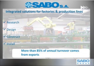 Sabo S.A. Presentation | PDF