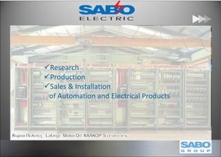 Sabo S.A. Presentation | PDF