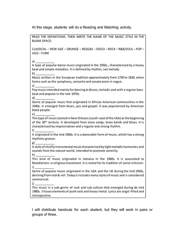 Saboy tpd - secondary - lesson 1 | PDF