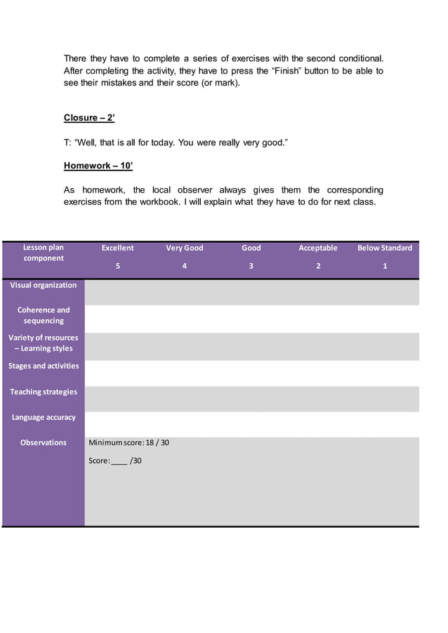 Saboy tpd - secondary - lesson 4 | PDF