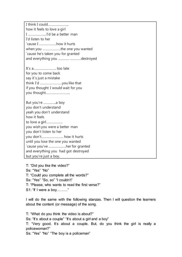 Saboy tpd - secondary - lesson 4 | PDF